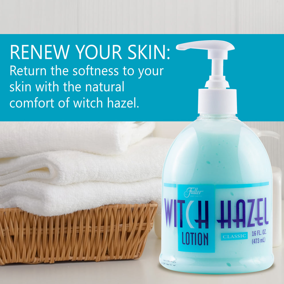 Witch Hazel Classic - Moisturizer for Dry Calloused Hands - Refreshing ...