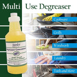Degreaser Concentrate - Stubborn Grease Remover & Cleaning Solution for ...
