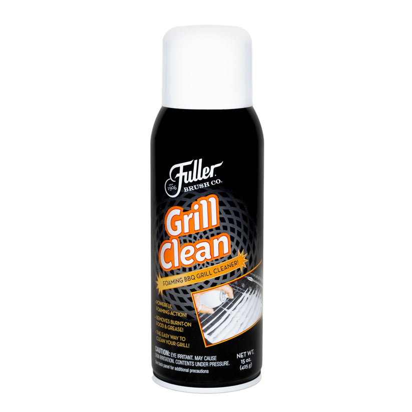 Grill Clean Spray Foam Cleaner - Non Toxic - Loosens Burnt on Grease ...
