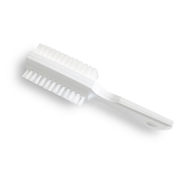 Hand & Nail Brush. Double Sides of Bristles Use Wet or Dry - Easy Hold ...