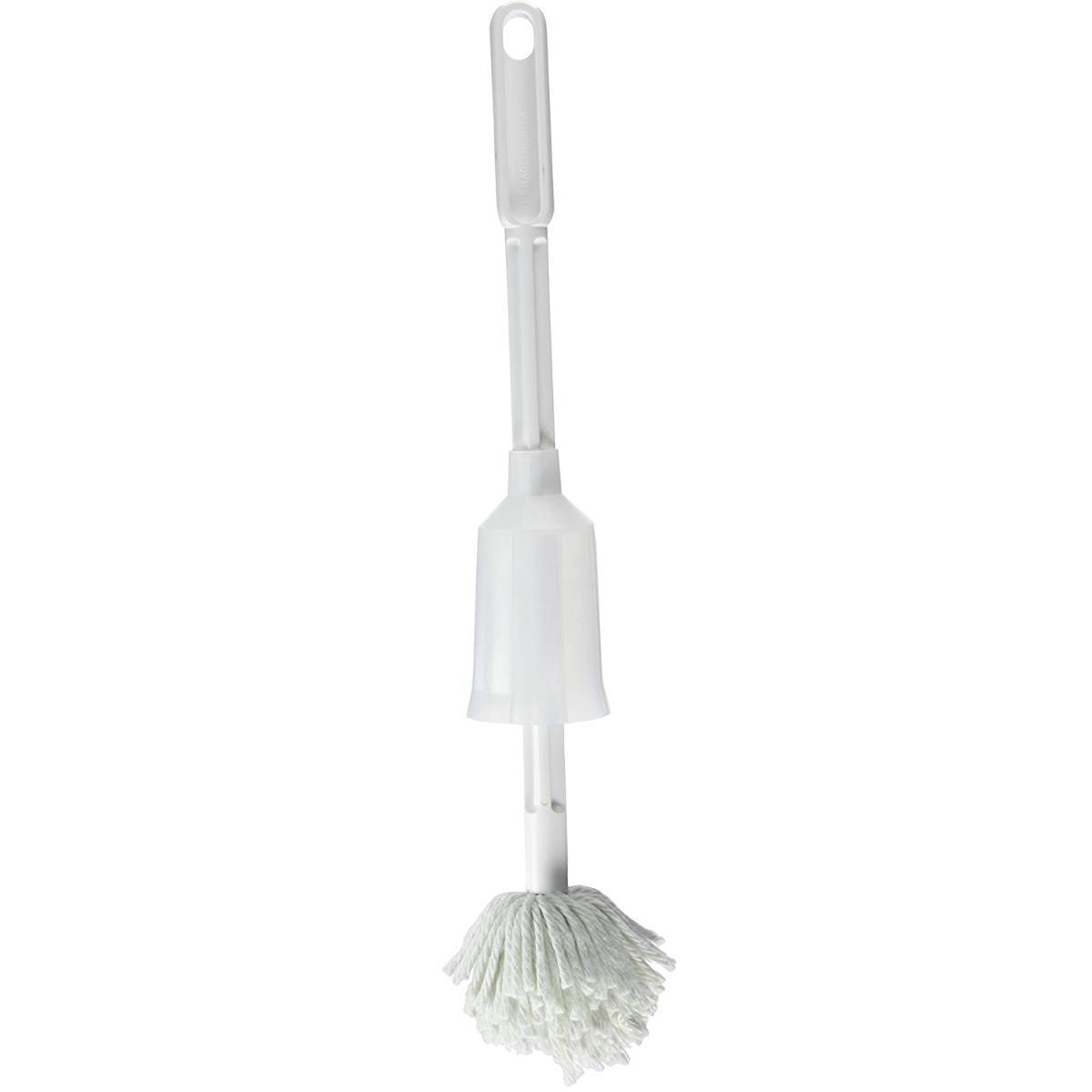 Multi Use Bathroom/Toilet Swab - Polyester- Plastic Handle W/ Hang Up ...